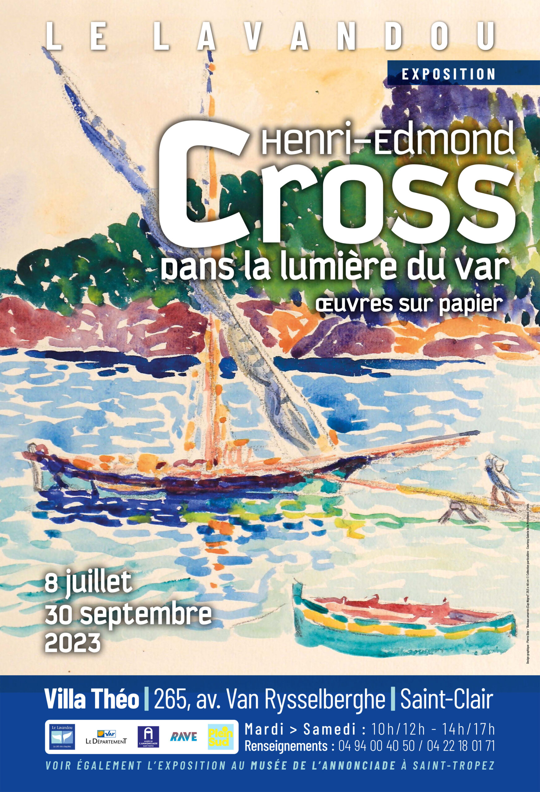 « Henri-Edmond Cross, dans la lumière du Var » - Villa Théo
